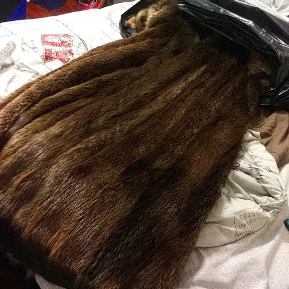 adrianna fur | Jackets & Coats | Authentic Beaver Fur Coat | Poshmark